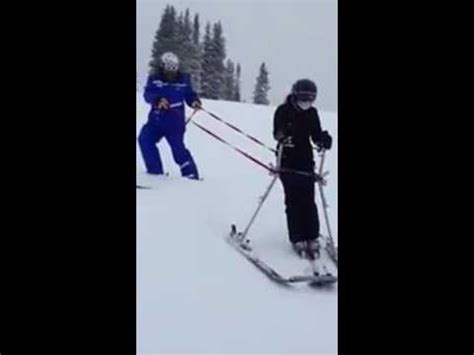 Perfection With A Slider Adaptive Skiing Youtube