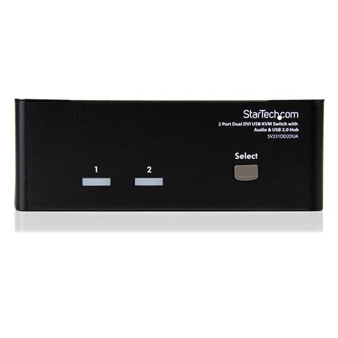 Buy Startech Sv231dd2dua 2 Port Dual Dvi Usb Comms Express