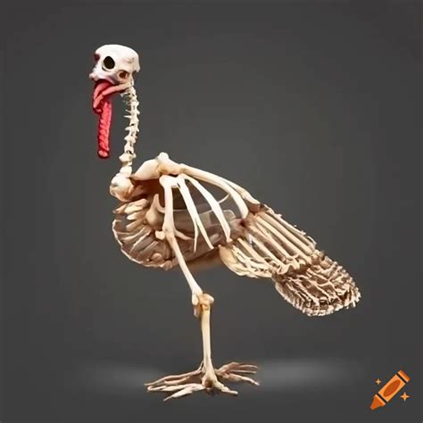 Skeleton Of A Turkey On Craiyon