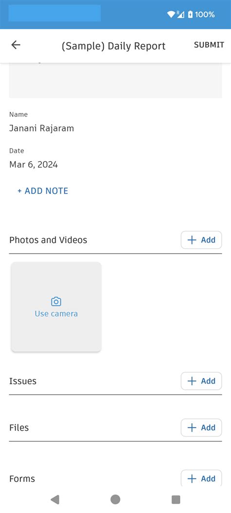 How To Add Photos To Forms Of Autodesk Build In Acc Mobile Application