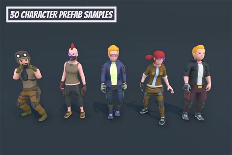 Customizable 3d Sci Fi Characters