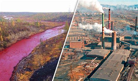Russian River Turned Red Amid Pollution Fears And Locals Call It Glam