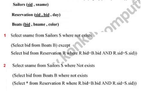 Database Which One Of These Queries Are Wrong And Which Is Correct