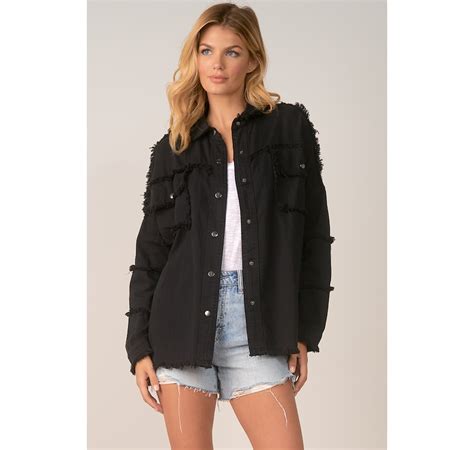 Elan Rock And Roll Shacket Tscca