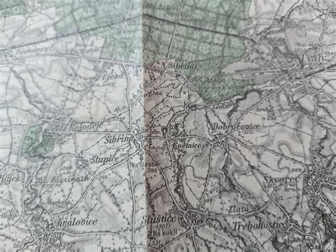 Stará Mapa Praha Okolí Východ Brandýs Čelákovice Úvaly Uhříněves Aukro