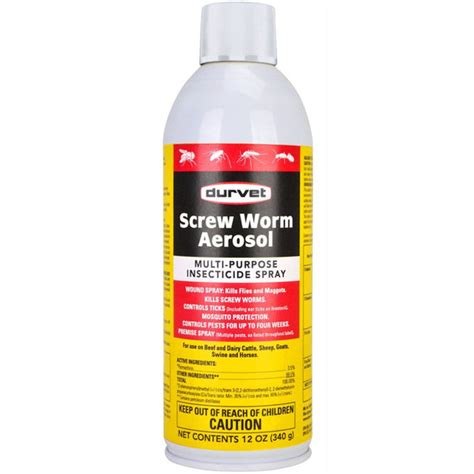 Durvet Screw Worm Aerosol Multi Purpose Insecticide Spray