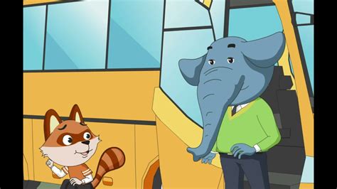 동화 버스를 좋아하는 너구리 Youtube