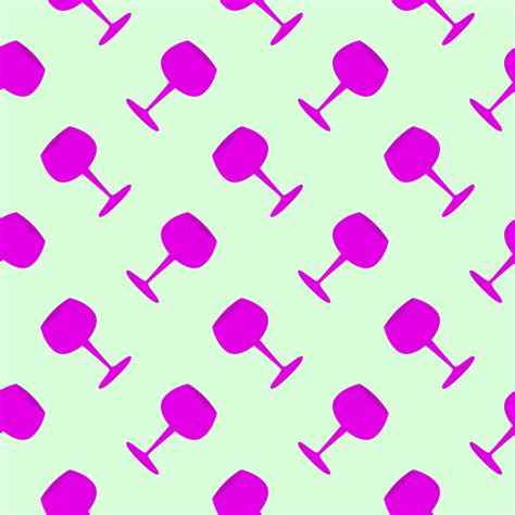 Purple Wine Glassesseamless Pattern On Light Blue Background 13470493 Vector Art At Vecteezy