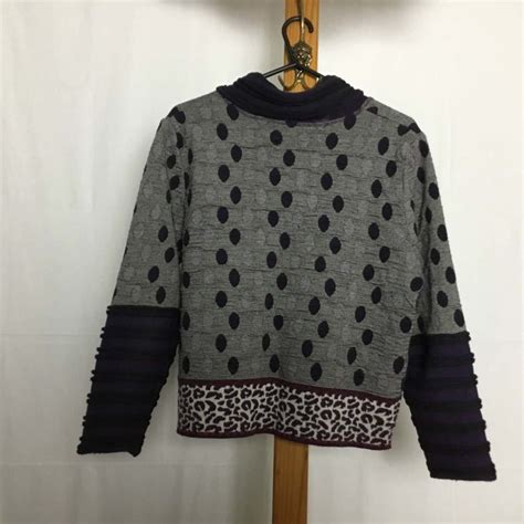 Zaket And Plover Italian Yarn Jacket Size Ls