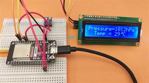 Esp32 Bmp180 Sensor Tutorial How To Interface Bmp180 With Esp32 Electronicshub