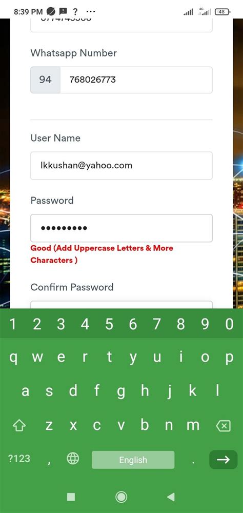 Kushan Shalindra Amarasiri On Linkedin Today I Tried To Register To A