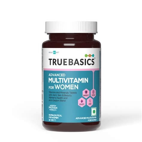 Truebasics Advanced Multivitamin For Women 30 Tablets With