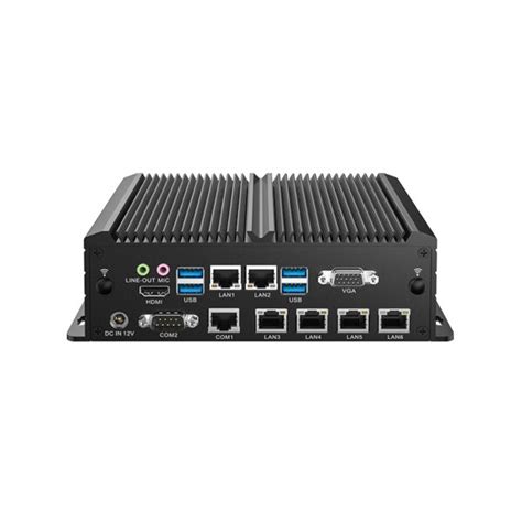 Mbc 2400 8565u Industrial Fanless Embedded Box Pc With Intel® Core™ I7 8265u 6 Lan 6 Usb 2