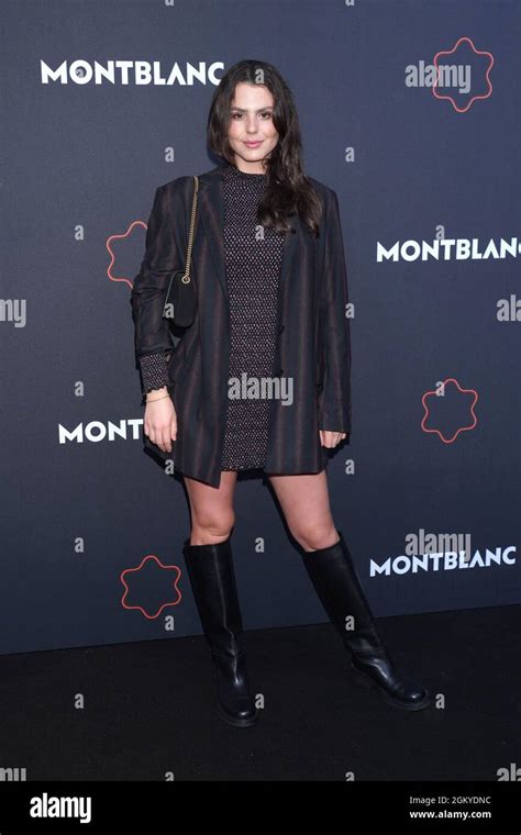 Berlin Germany 15th Sep 2021 Actress Ruby Ofee Arrives At The Montblanc Ultrablack