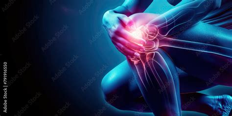 Bursitis The Joint Pain And Swelling Visualize A Person With