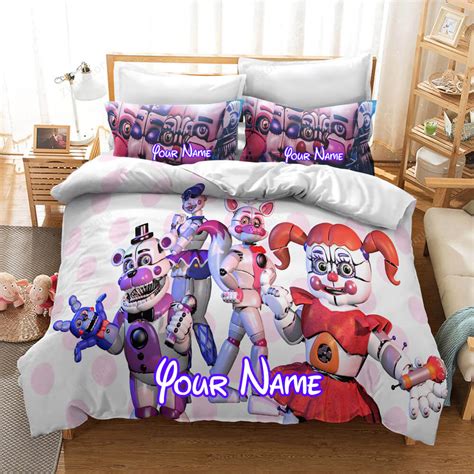 Five Nights At Freddys Cosplay Bedding Duvet Covers Bed Sheets Sets 1242 Hearthtops Store