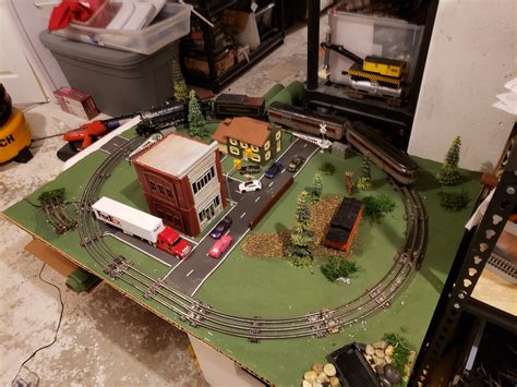 I Got Bored So I Made A Small O 27 Layout With Spare Parts From My Main