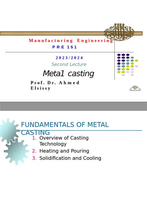 2casting 2nd Lecture Pdf
