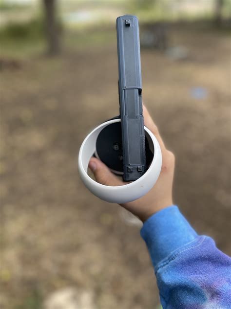 3d Printer Oculus Quest 2 Gun Controller • Made With Jg Aurora A5s・cults