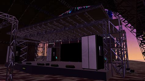 20231208 Atps 3d World Assets Live Stage Set For Vrchat