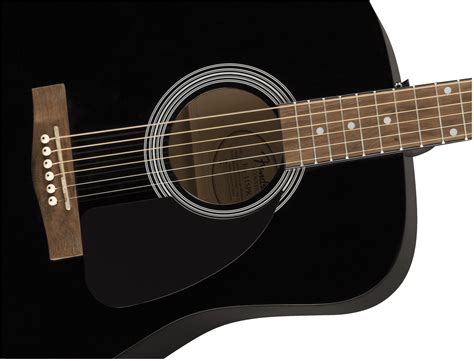 Fender Fa 115 Acoustic Guitar Pack Black Xmusic