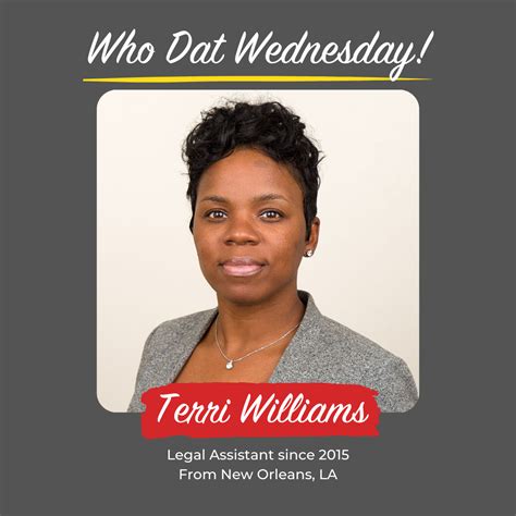 Meet Legal Assistant Terri Williams Morris Bart Llc