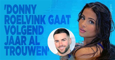 Donny Roelvink Gaat Volgend Jaar Al Trouwen Ditjes En Datjes