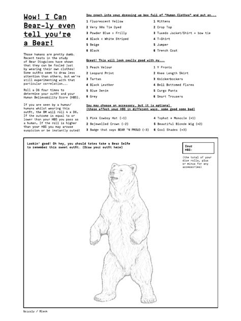 Honey Heist Disguise Sheet Pdf