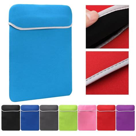 Fashion Dual Zipper Waterproof Cotton Fabric Liner Briefcase Notebook