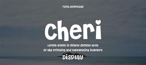 Cheri Font Cherry Font Webfont And Desktop Myfonts