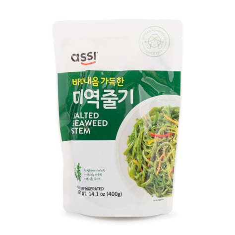 Get Assi Salted Seaweed Stem 141 Oz Delivered Weee Asian Market
