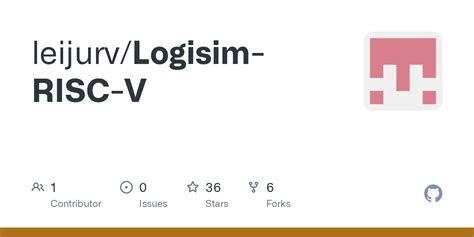 Github Leijurvlogisim Risc V