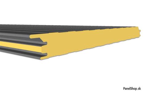 Sandwich Panel With Polyisokyanurate Pir Core Hidden Joint