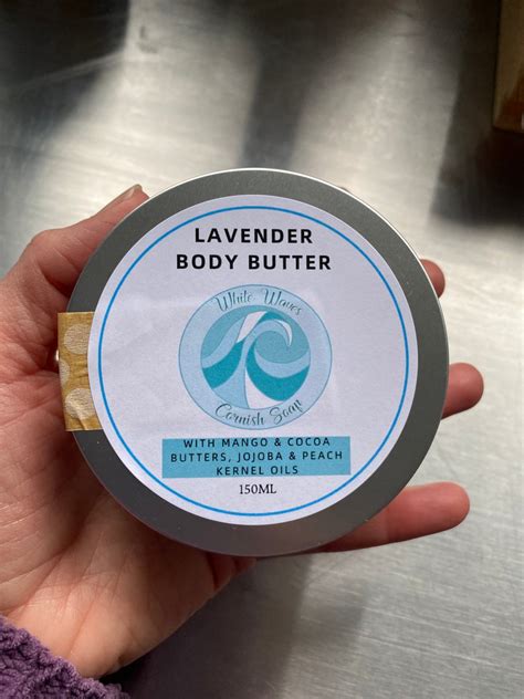 Lavender Body Butter Whipped Natural Body Butter Folksy