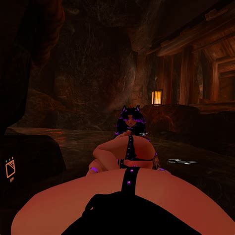 Rule 34 Anthro Ass Breasts Goth Goth Girl Purple Hair Vrchat Vrchat