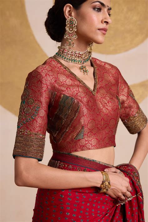 Brocade Blouse Designs 2015 20 Banarasi Saree Blouse Designs Latest