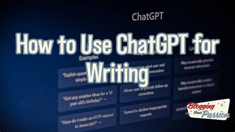 How to Use ChatGPT for Writing (2024 Beginner's Guide)
