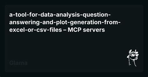 A Tool For Data Analysis Question Answering And Plot Generation From