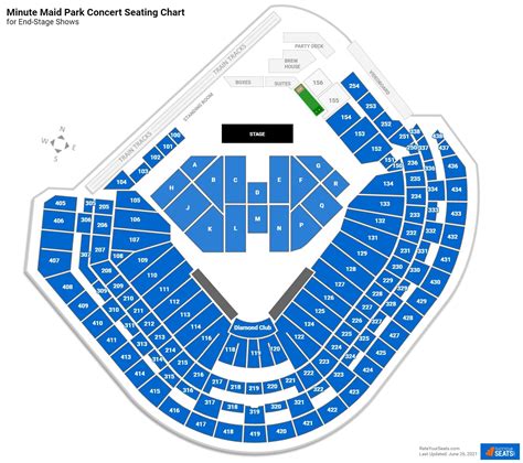 Daikin Park Seating Charts