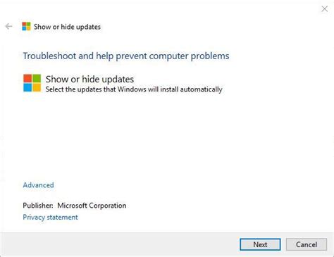 How To Block Windows Driver Updates With Wushowhide Diagcab In Windows