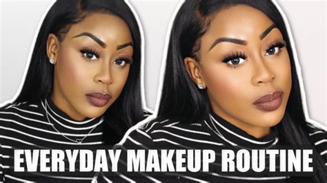 From Basic To Baddie My Everyday Makeup Routine For School And Work
