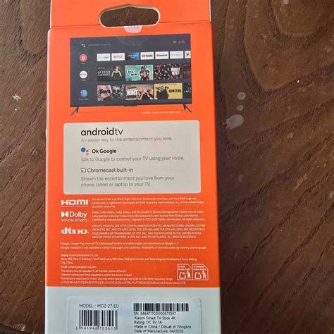 Xiaomi Smart Tv Stick 4k Android Tv Novo E Selado Águas Santas • Olxpt