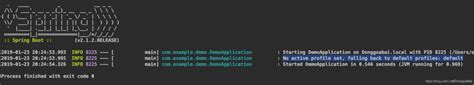 Spring Boot 启动：no Active Profile Set Falling Back To Default Profiles