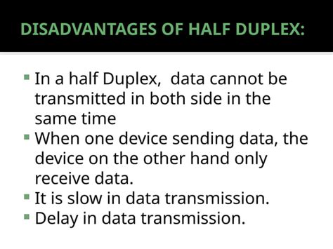 Different Types Of Data Transmission Modes 1pptx Computer Networking Computing