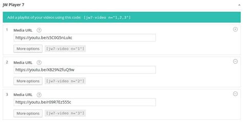 Playlist Shortcode With Jw Player For Wordpress Premium 120 Ilghera