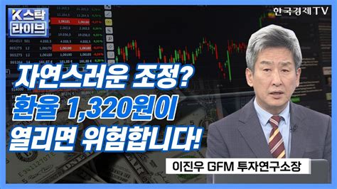 60일선 무너진 증시 단기 조정 어디까지ㅣ기술적 분석으로 위험한 징조가 보입니다ㅣk 스탁 라이브ㅣ한국경제tv Youtube