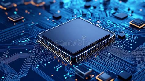 An Illustration Of A Quantum Computer With Rapidly Reprogrammable Qubits Stock Image Image Of