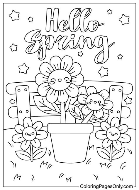 150 May June Coloring Pages Welcome Spring With Color 61 Summer