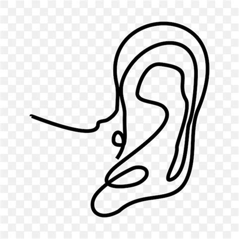 Hearing Aid Drawing Reference At Eric Main Blog