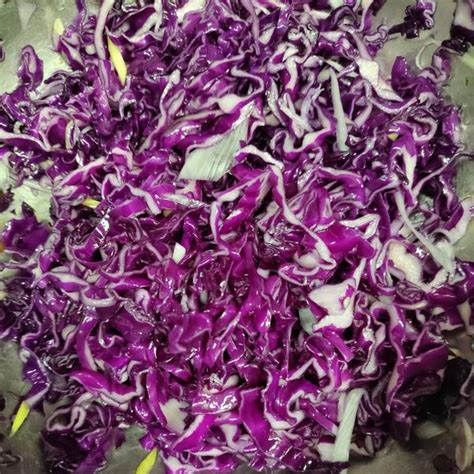 【最简单的凉拌紫甘蓝（油泼版本）图片】燕子姐88下厨房